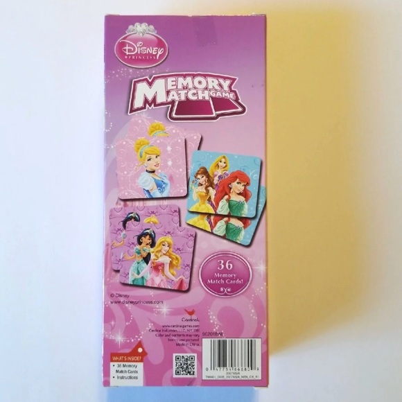 Disney | Accessories | Disney Princess Memory Match Game Set | Poshmark